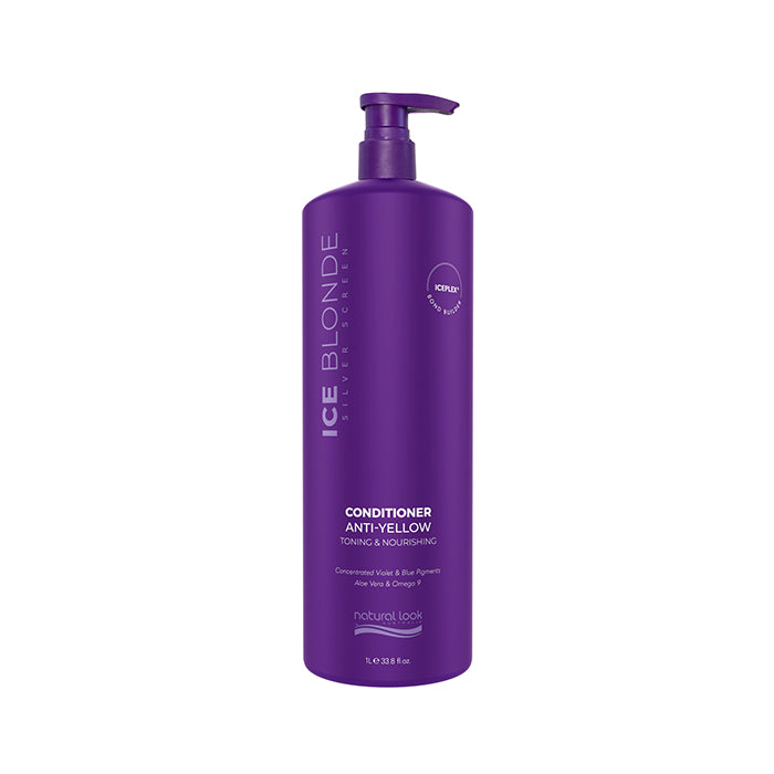 Natural Look Silver Screen Ice Blonde Conditioner 1L – AMR Hair & Beauty
