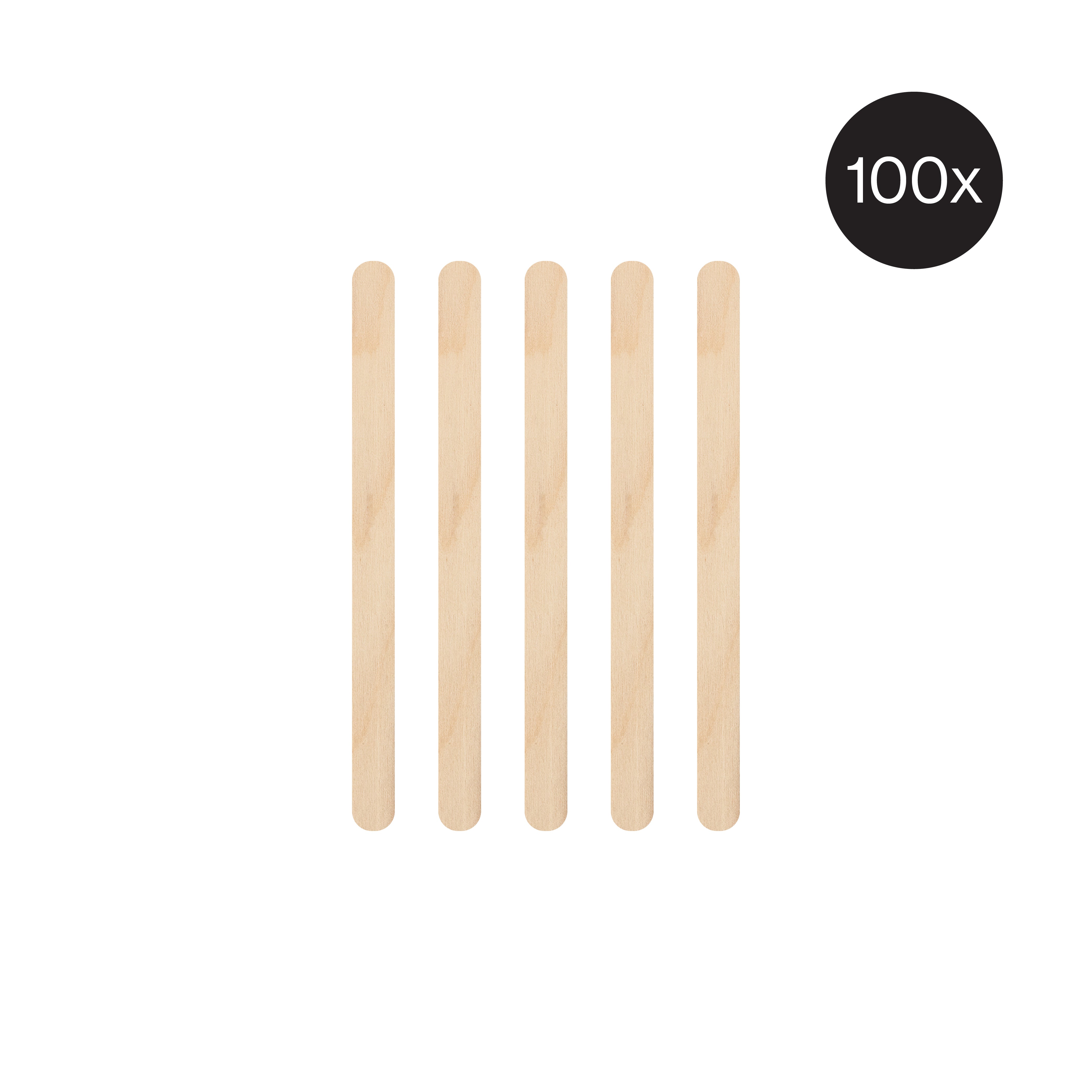 AMR Professional Paddle Pop Sticks 100Pk – AMR Beauty Group