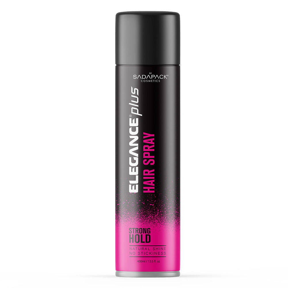 Elegance Strong Hold Hair Spray 400ml – AMR Beauty Group