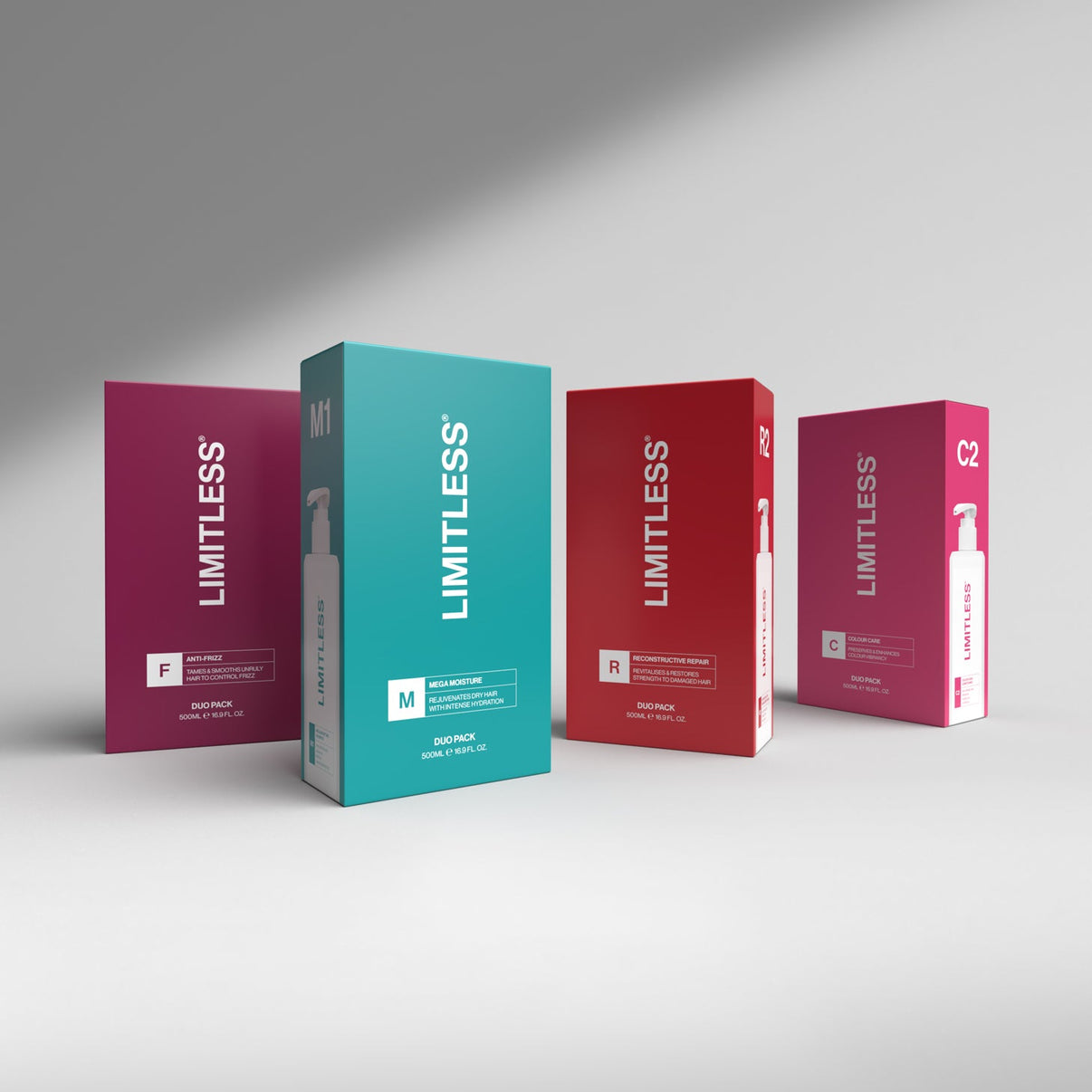 Limitless Reconstructive Repair Duo Pack 500ml – AMR Hair & Beauty