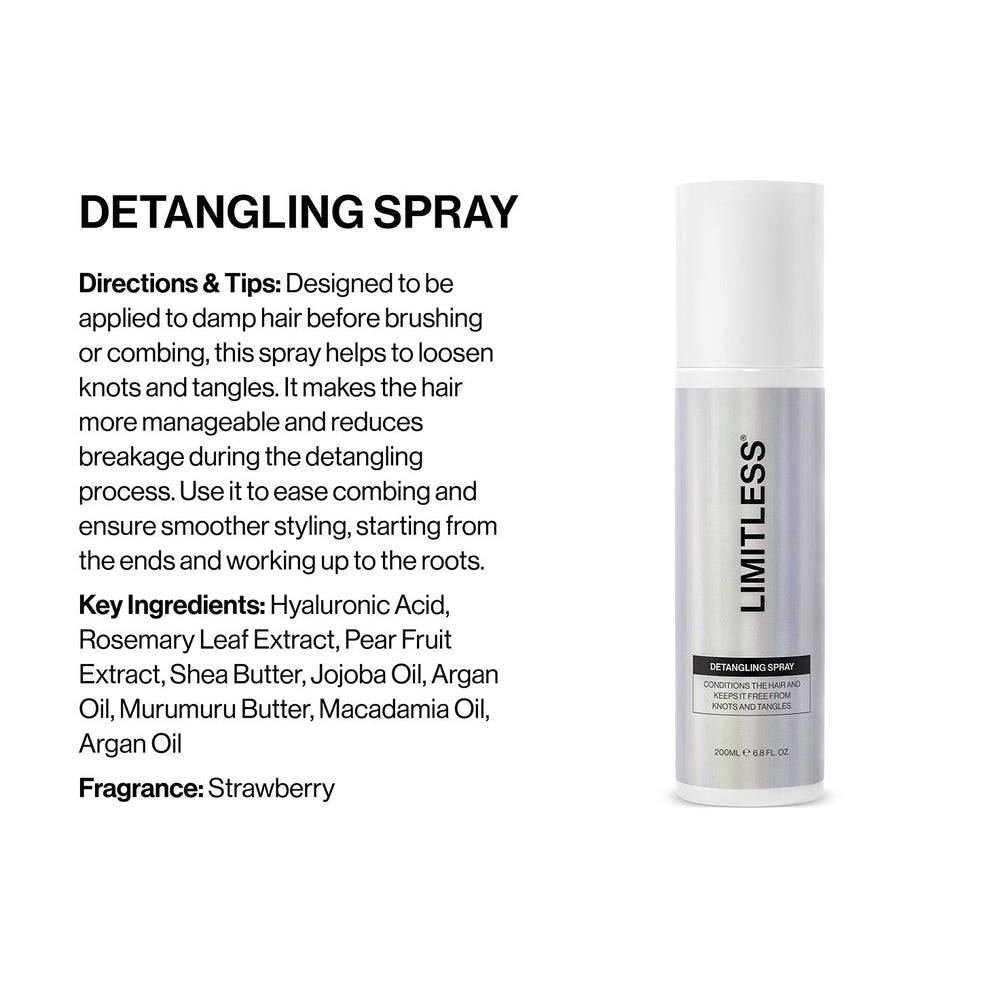 Limitless Detangling Spray 200ml – AMR Beauty Group