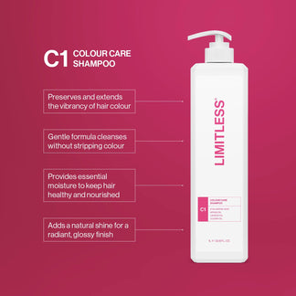 Limitless C1 Colour Care Shampoo 1L – AMR Hair & Beauty
